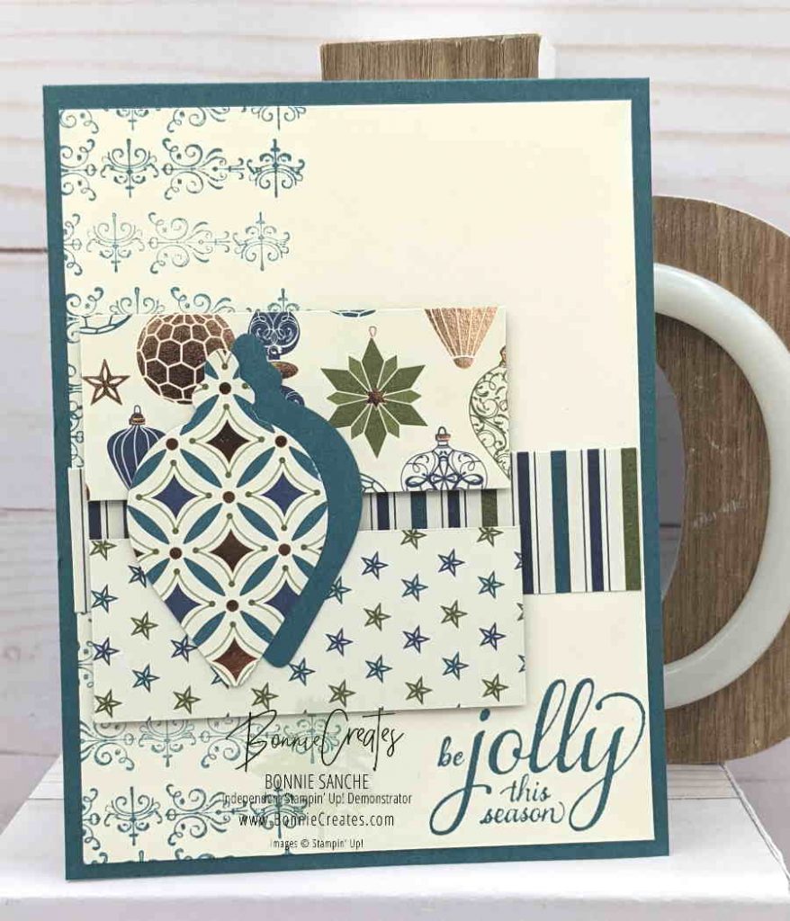 Brightly Gleaming OnStage card CASING 2 - Bonnie Sanche - Stampin' Up ...