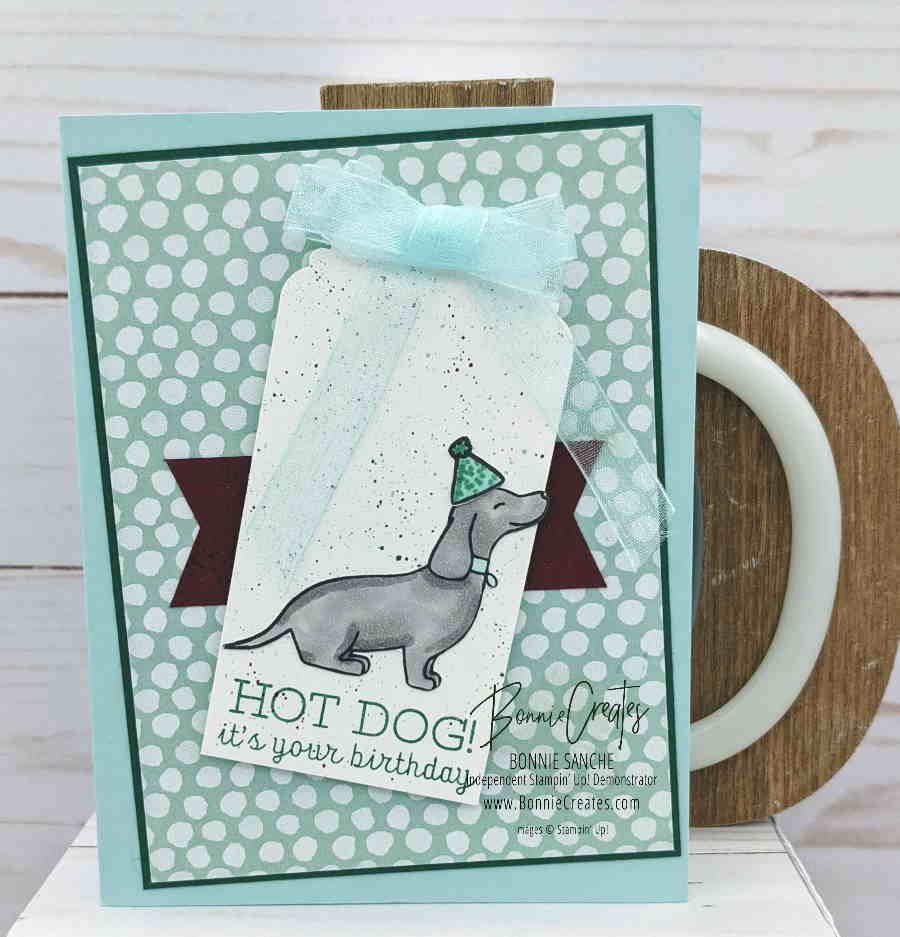 Hot Dog cards all this week! - Bonnie Sanche - Stampin' Up! Demonstrator