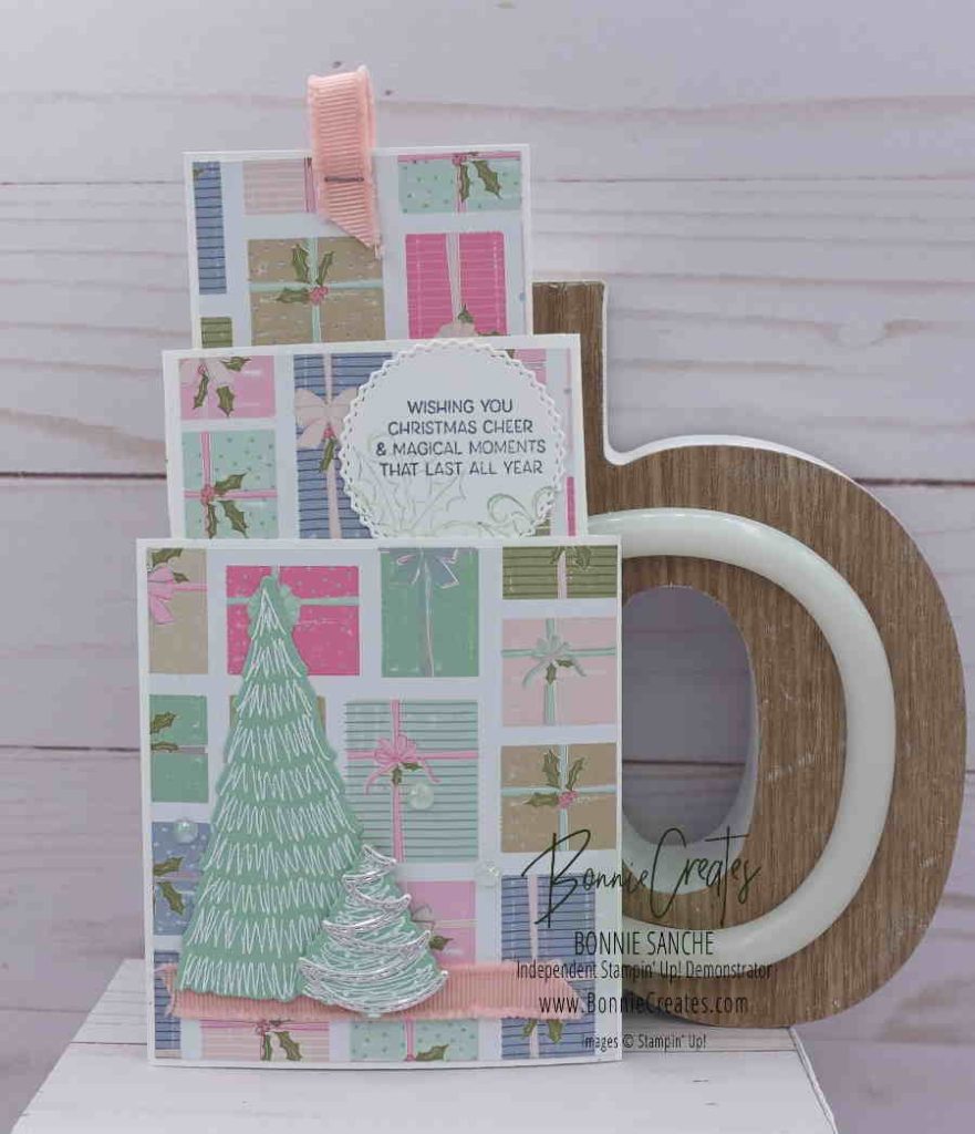 Whimsy & Wonder Suite triple-tier slider card - Bonnie Sanche - Stampin ...