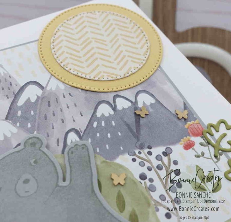 Happier Than Happy hello - Bonnie Sanche - Stampin' Up! Demonstrator