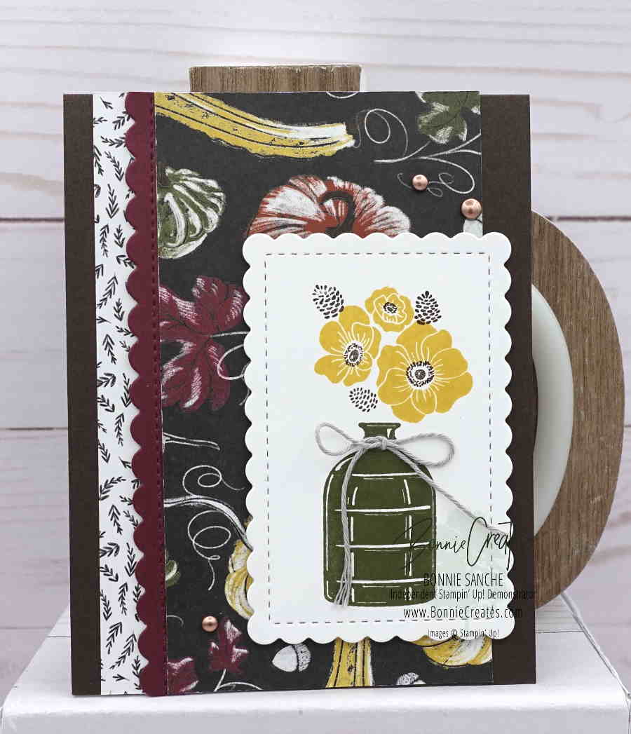 Share it Sunday Blog Hop: Vintage Christmas Rustic Harvest card ...