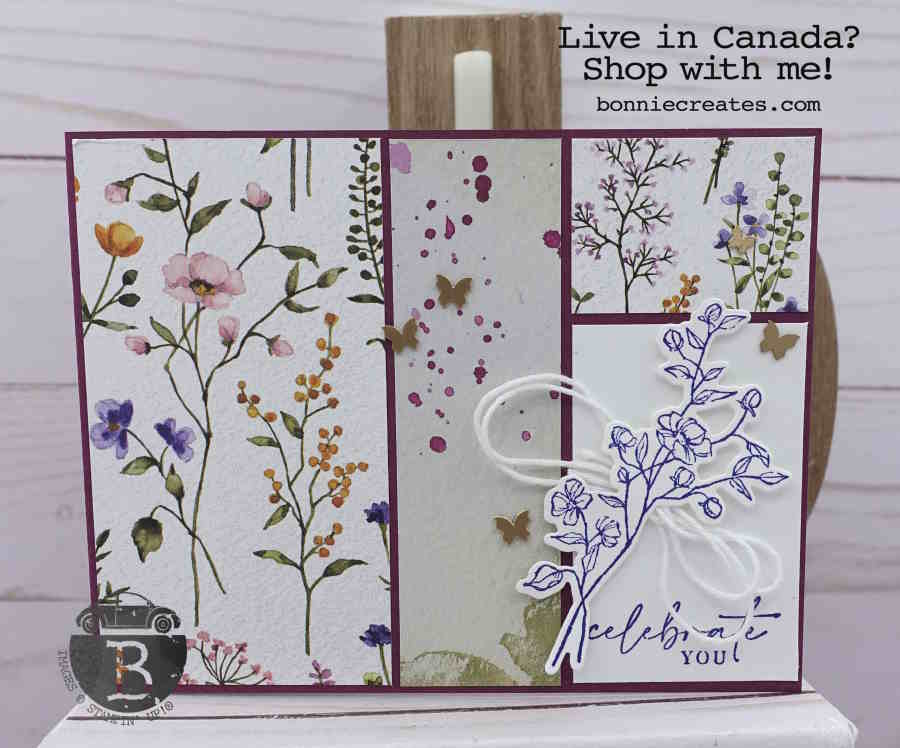 Dainty Delight birthday card - Bonnie Sanche - Stampin' Up! Demonstrator