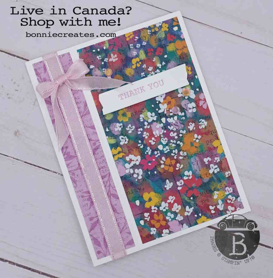 Create Gorgeously Made bookbinding card - Bonnie Sanche - Stampin' Up ...