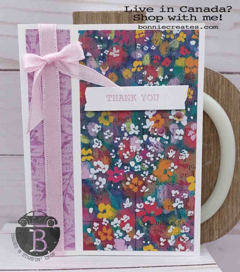 Create Gorgeously Made bookbinding card - Bonnie Sanche - Stampin' Up ...