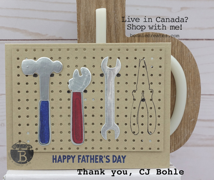 Trusty Tools Cards - Bonnie Sanche - Stampin' Up! Demonstrator