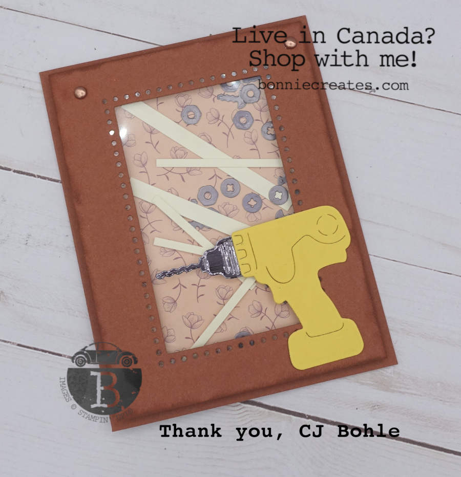 Trusty Tools Cards - Bonnie Sanche - Stampin' Up! Demonstrator