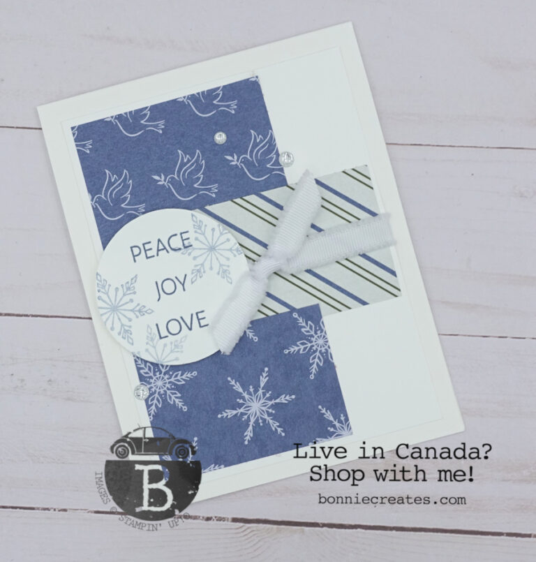 Iconic Imagery Peace Joy and Love - Bonnie Sanche - Stampin' Up ...